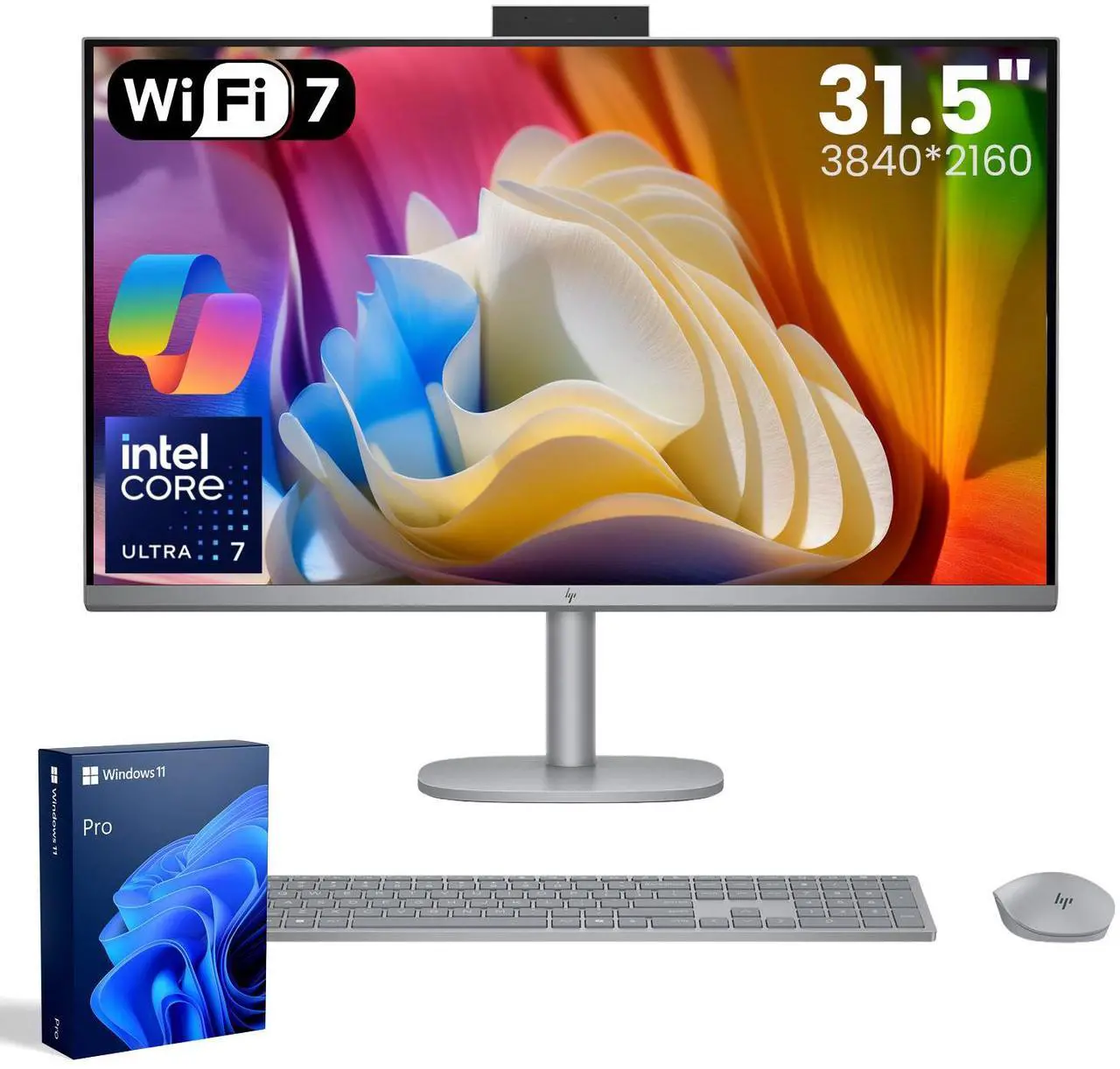 HP OmniStudio X 32 Pro AI-Power Copilot All-in-One Desktop: 31.5" 4K ...