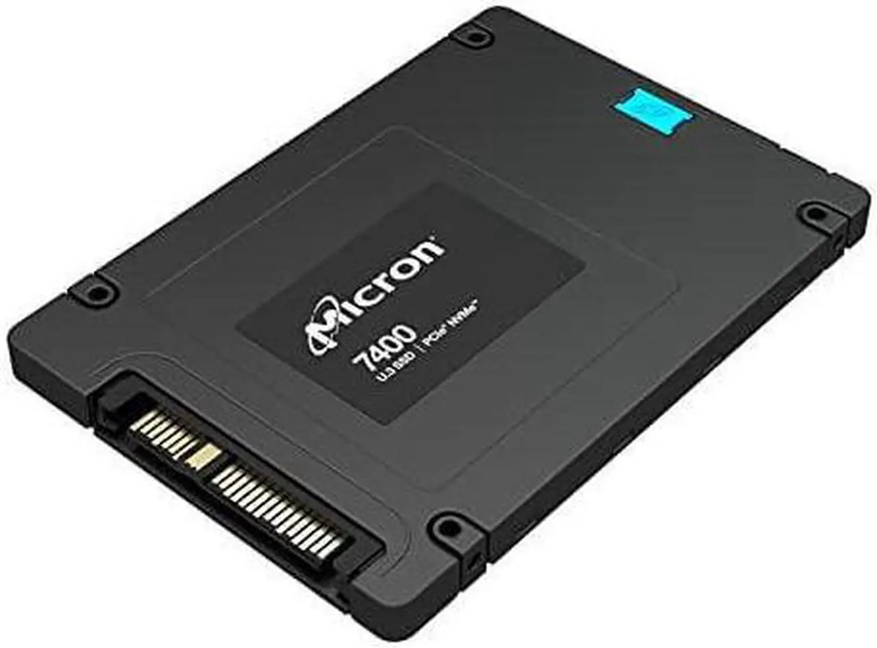 Micron 7400 PRO MTFDKCB3T8TDZ-1AZ1ZABYY 3.84TB PCI-Express 4.0, NVMe v1 ...