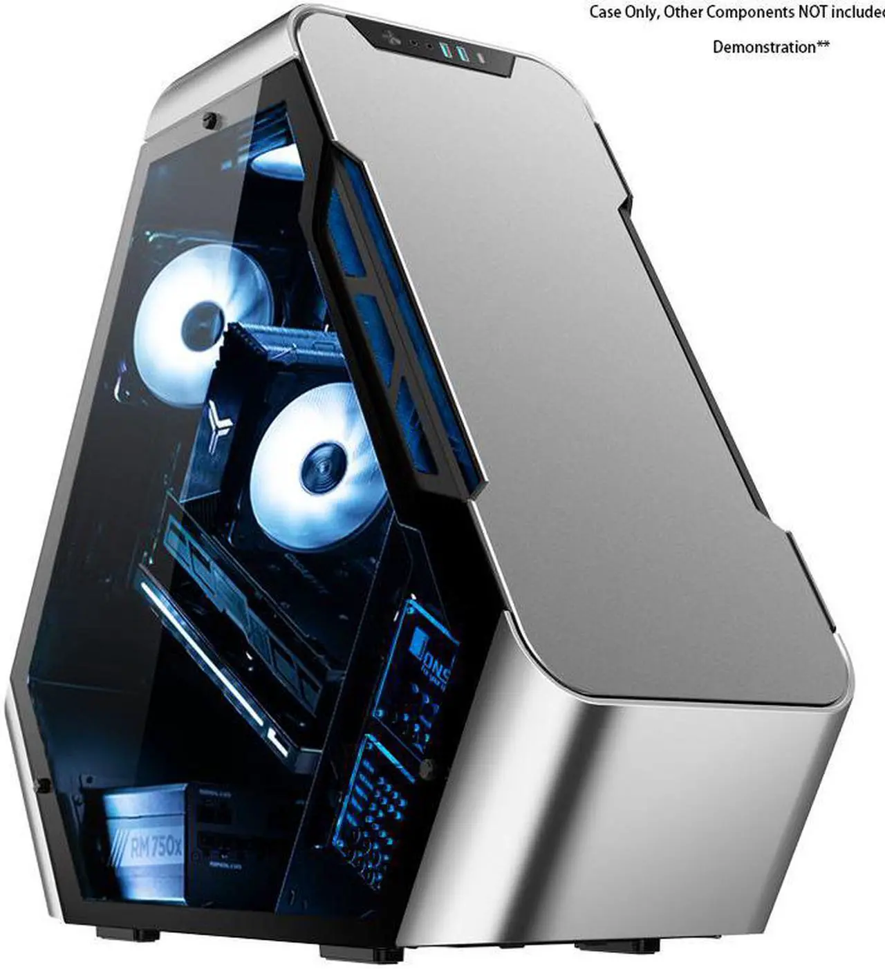 H.E. TR03-G ATX Triangle Gaming Computer Case Support ATX Motherboard ...