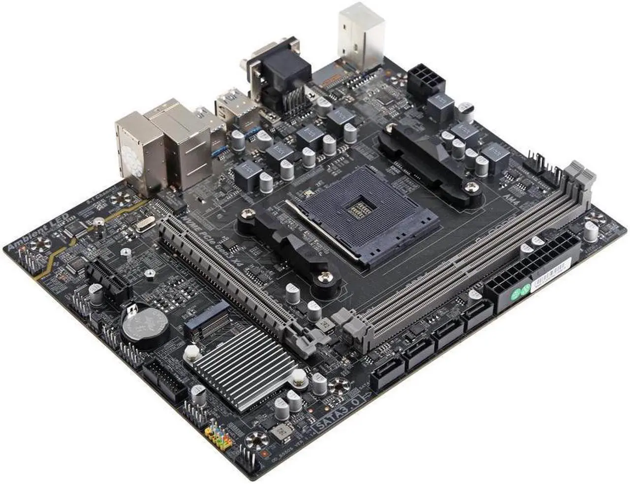 Hoengager B550 M-ATX AMD Motherboard + AMD Ryzen 7 5700G CPU Combo ...