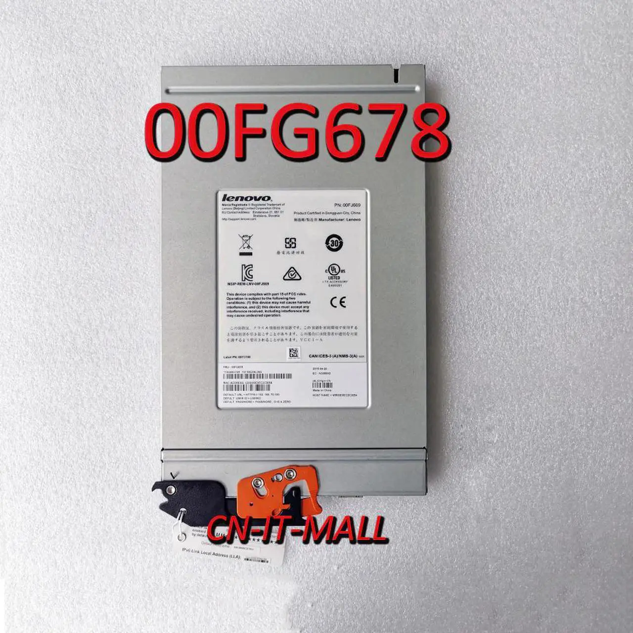 00FJ669 00FG678 00KH745 Flex System Enterprise Chassis CMM2 Management ...