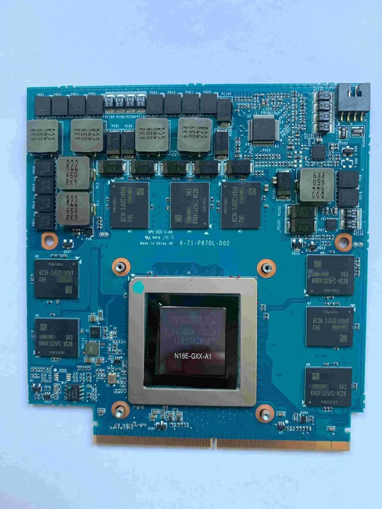 Clevo P870DM-G For Nvidia VGA GPU Video Graphic Card Graphics N16E-GXX ...