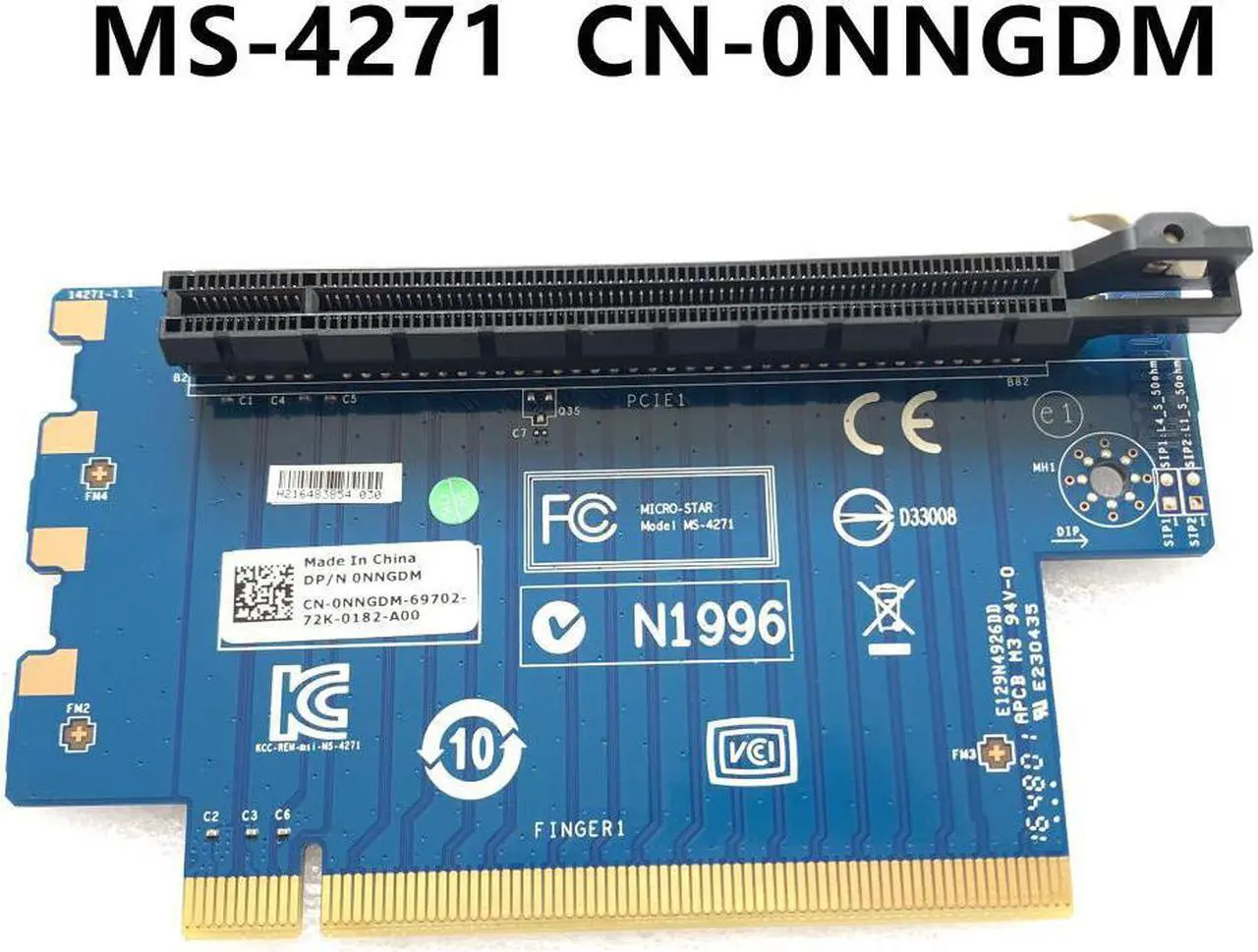 MS-4271 FOR Alienware X51 R2 R2 Desktop Board PCIe x16 Graphics Video ...