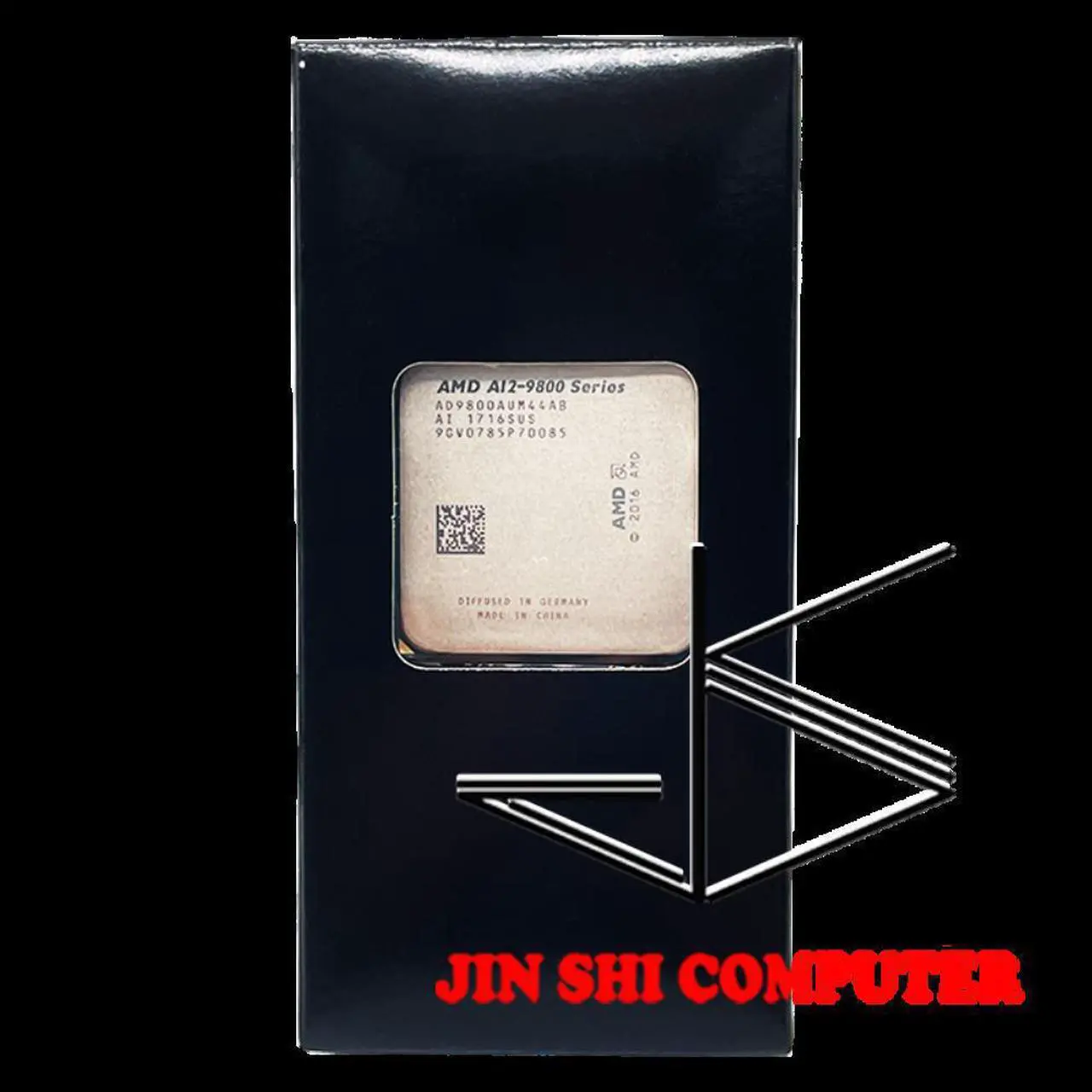 AMD A12-Series A12-9800 A12 9800 3.8 GHz Quad-Core CPU Processor AD9800AUM44AB/AD980BAUM44AB ...