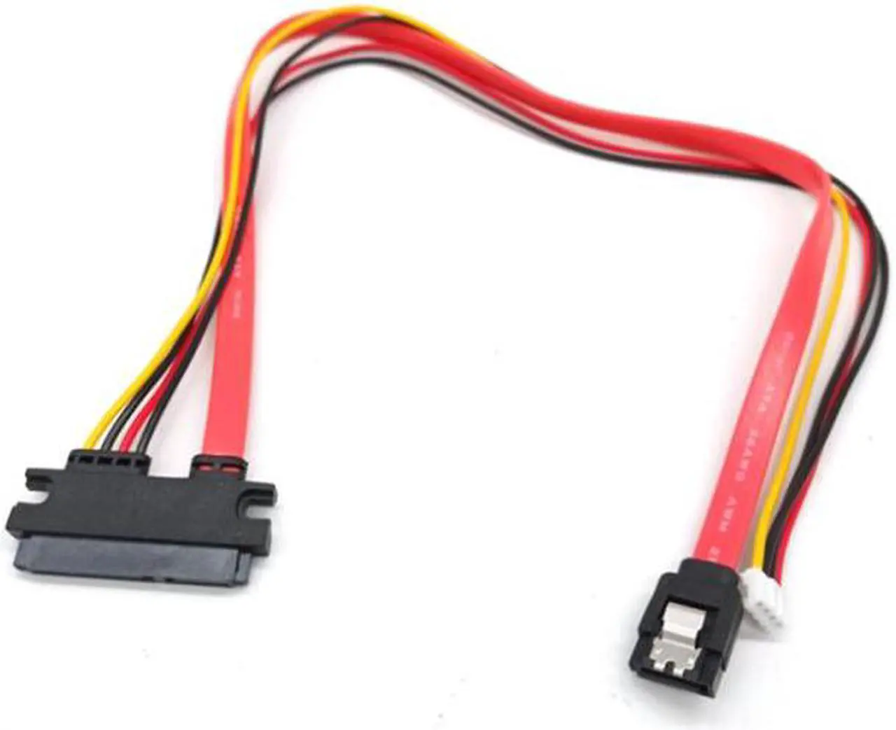 Hard Drive Data Power Supply Integrated Cable Small 4Pin Female & SATA ...