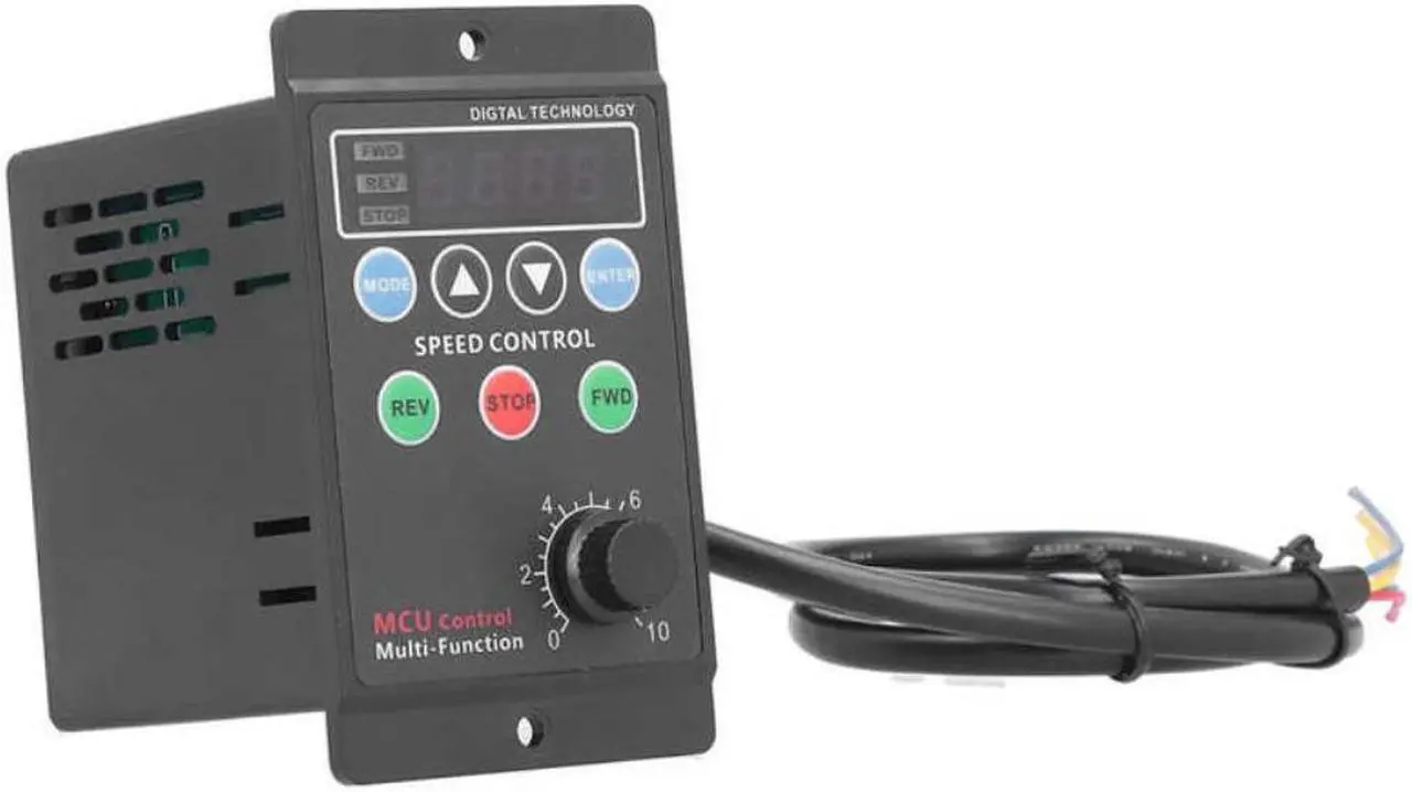 AC 220V 250W Motor Speed Controller Digital Display Single Phase Gear ...