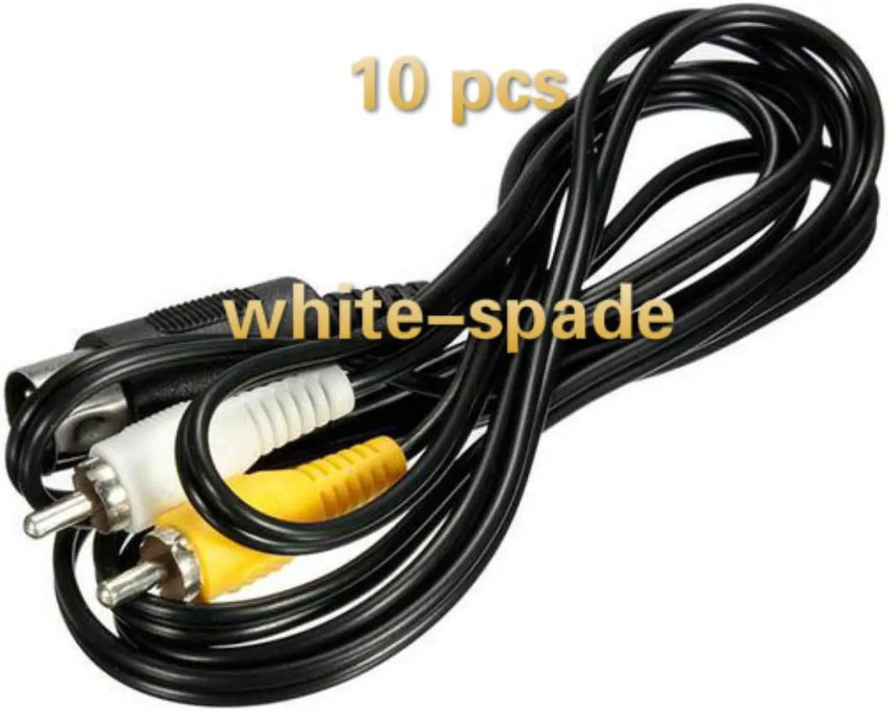 1.8m Composite AV Audio Video Cable Cord Lead For Sega Fifth Generation ...
