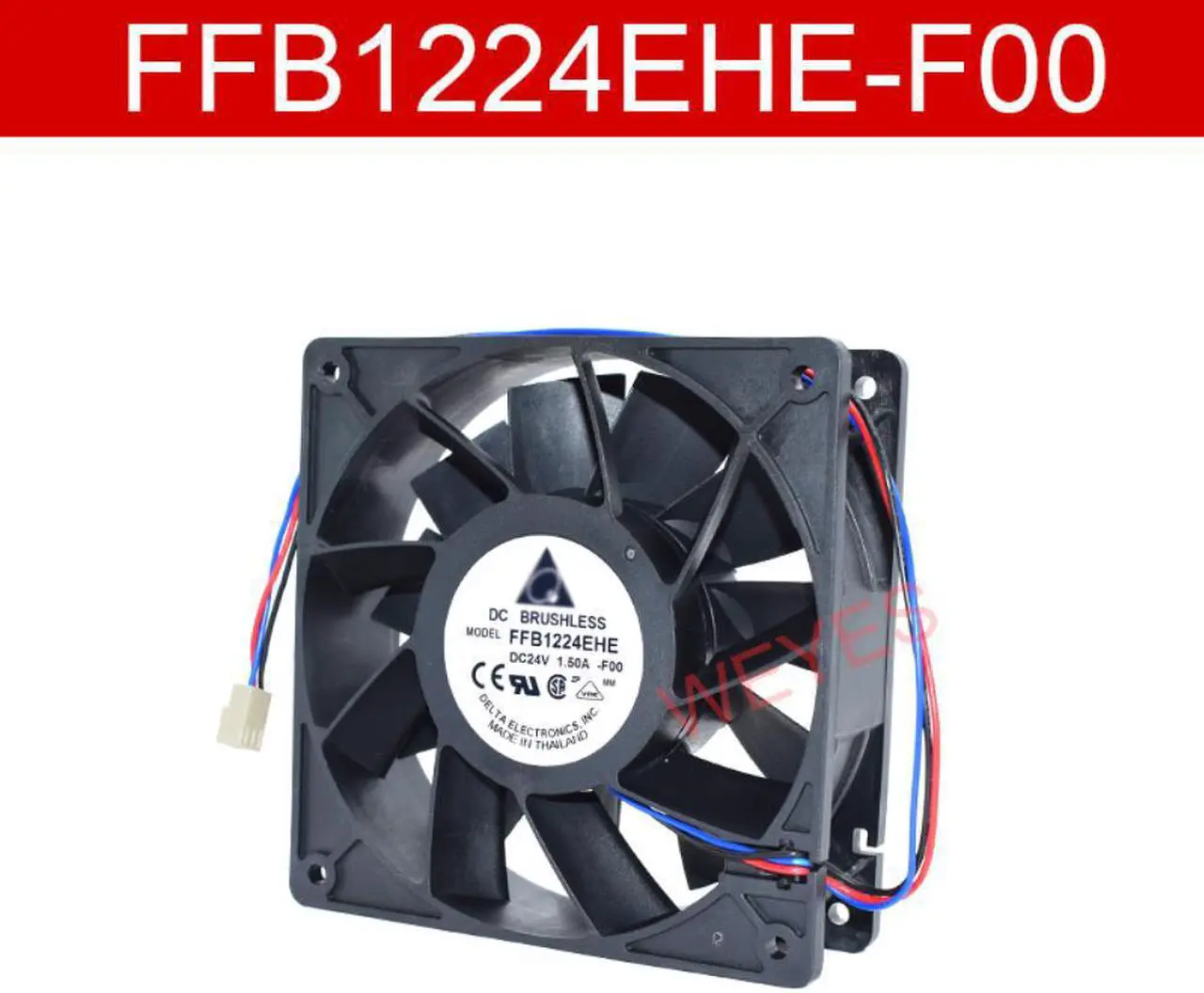 Genuine FFB1224EHE-F00 DC 24V 1.50A 3 Lines Server Cooling Fan - Newegg.com
