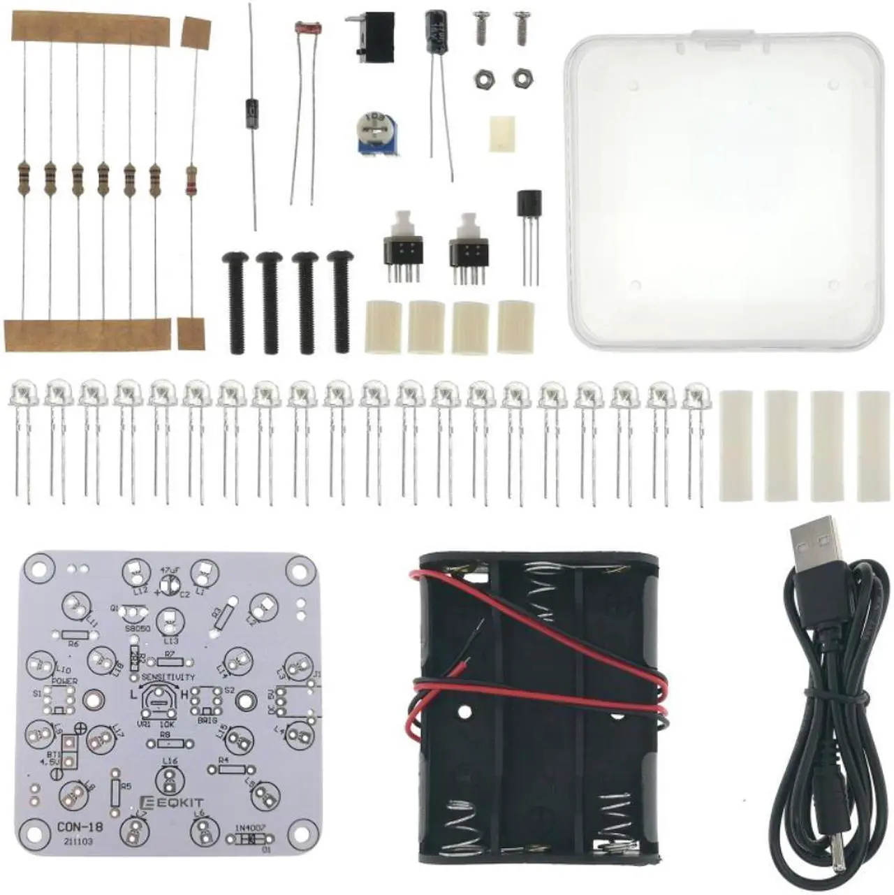 DC 4.5-5V Light Control Night Light Board DIY Electronic Production ...