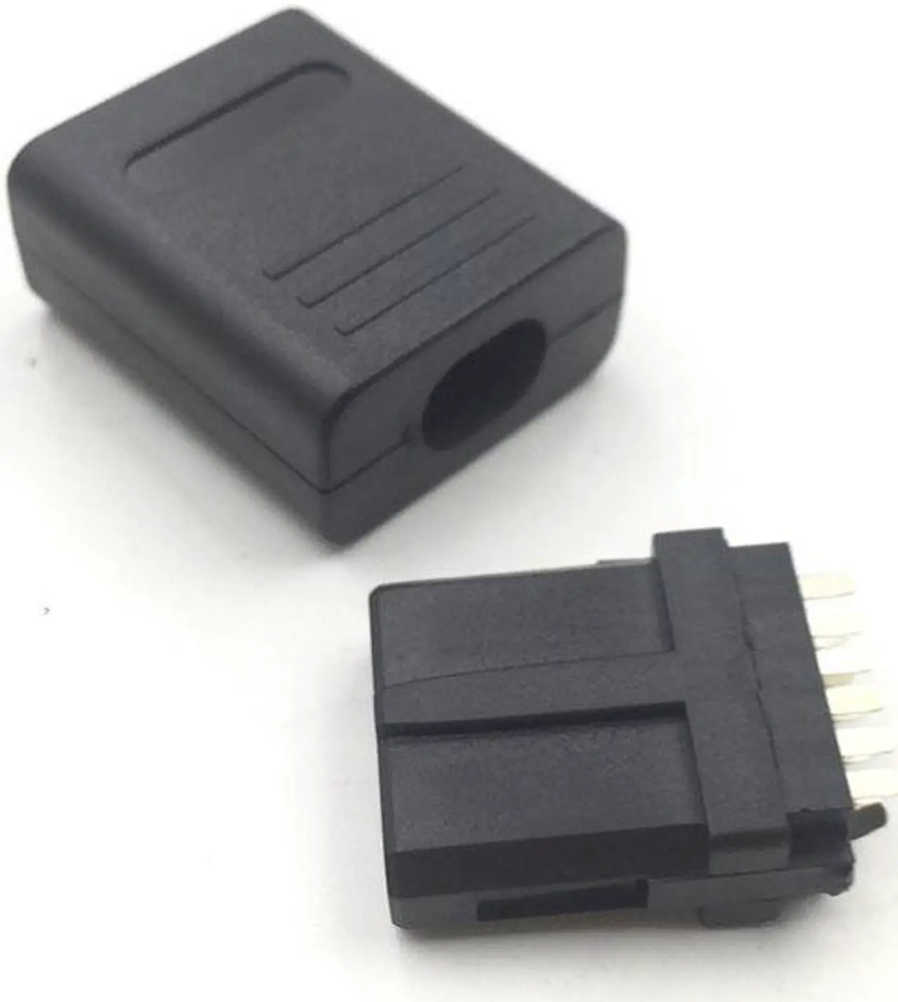 2SETS For NGC SNES N64 Connector Male Cable 12Pin Multi Out Connector ...