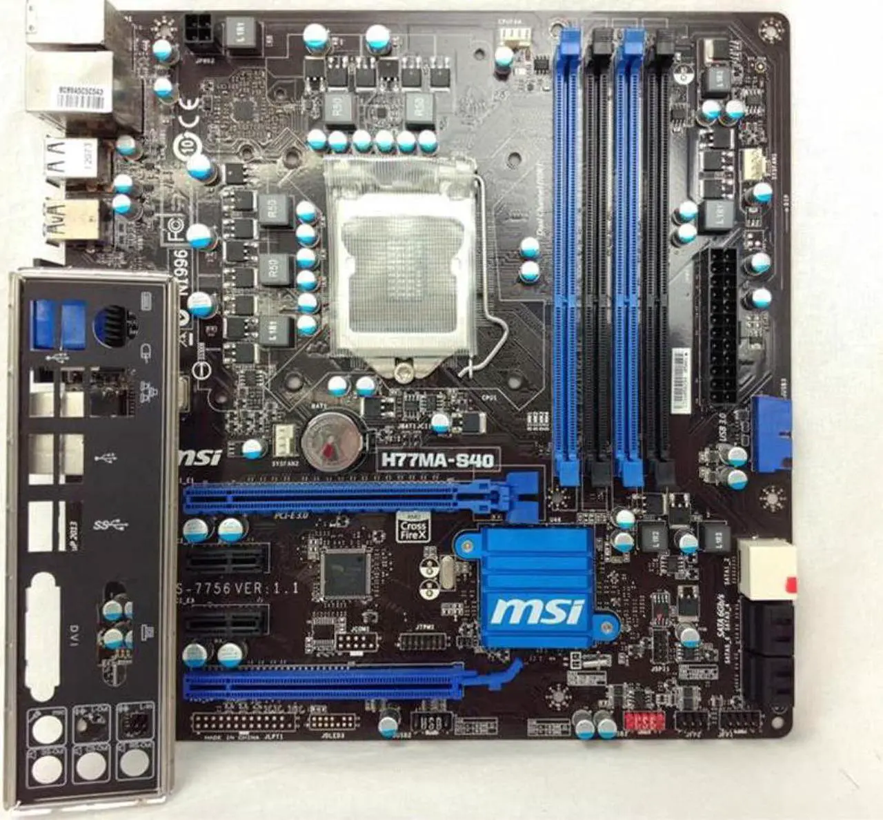 MSI H77MA-S40 LGA 1155 Motherboard DDR3 Motherboard 1155 Intel H77 ...