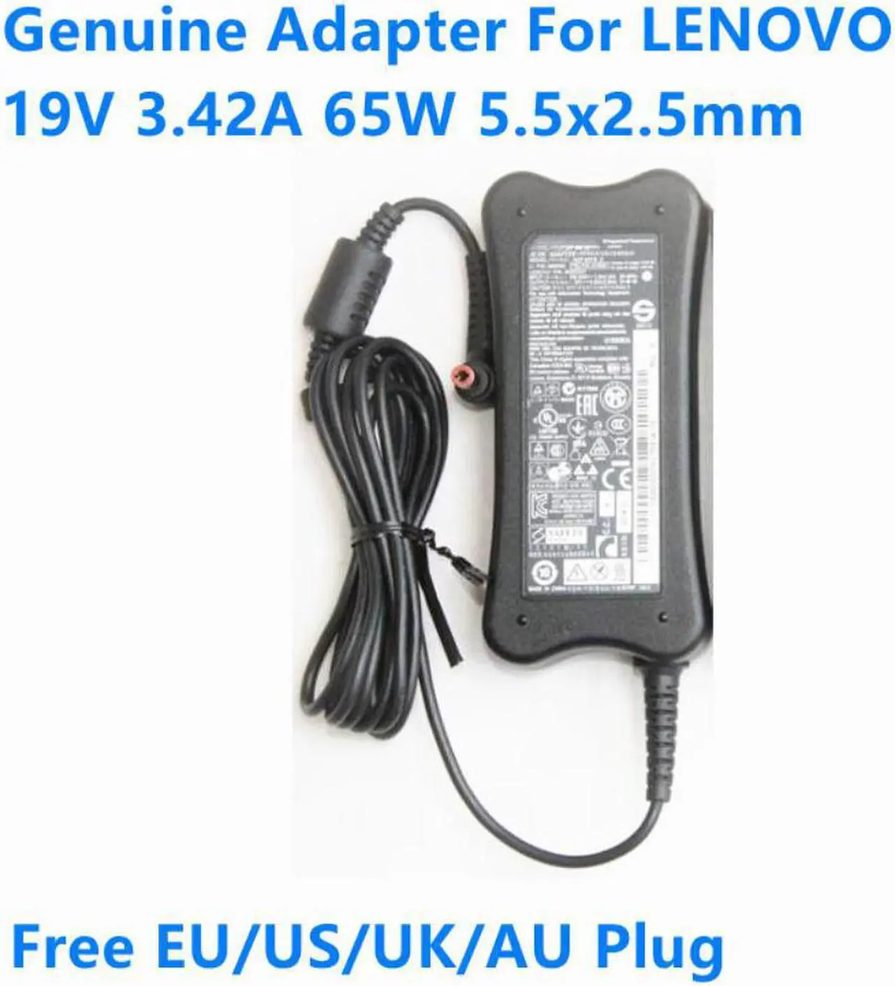 19V 3.42A 65W ADP-65YB B PA-1650-52LC AC Adapter For Lenovo I1500 I1700 Y310 Y450 Y510 Y530 ...