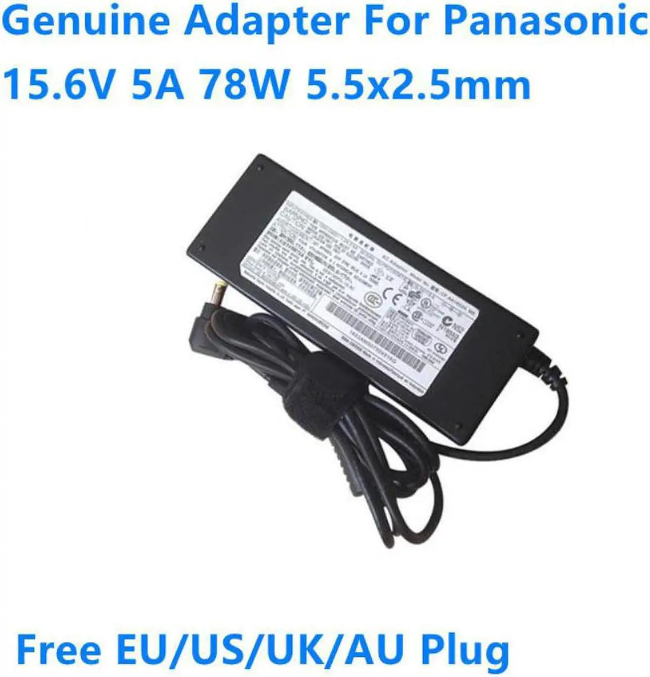 15.6V 5A 78W 5.5x2.5mm CF-AA1653A M5 Power Supply AC Adapter For ...