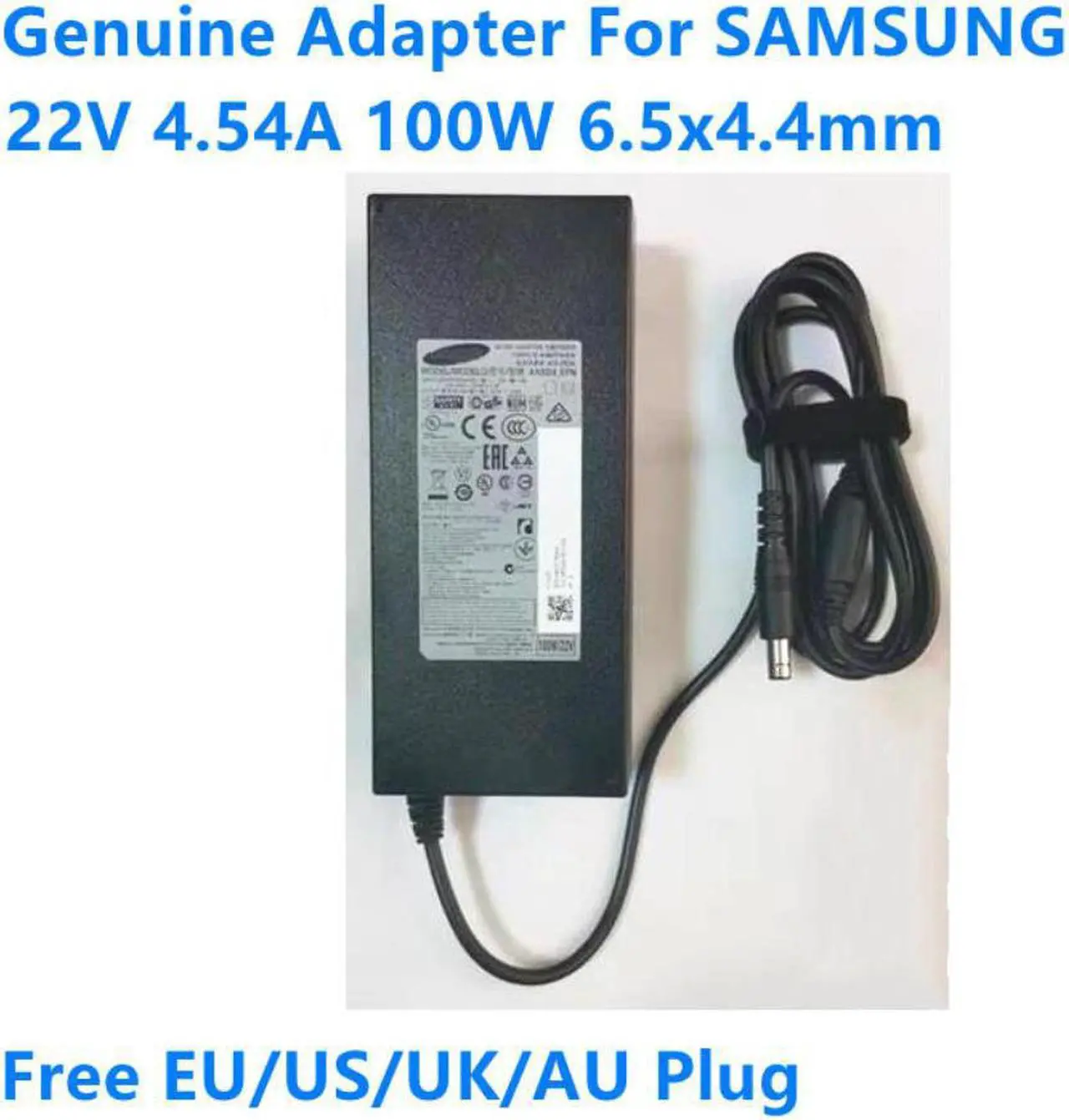 22V 4.54A 100W A10024_EPN A10024-EPN Power Supply AC Adapter For SAMSUNG SE790C S34E790C ...