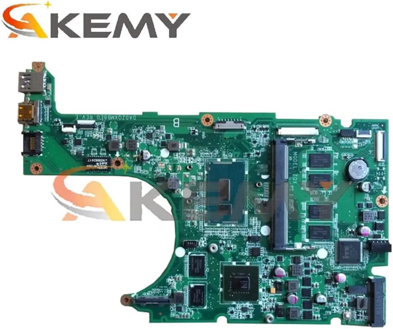 AKEMY DA0ZQXMB8E0 NBMP511004 NB.MP511.004 Mainboard For acer aspire R3-471G R3-471T Laptop ...