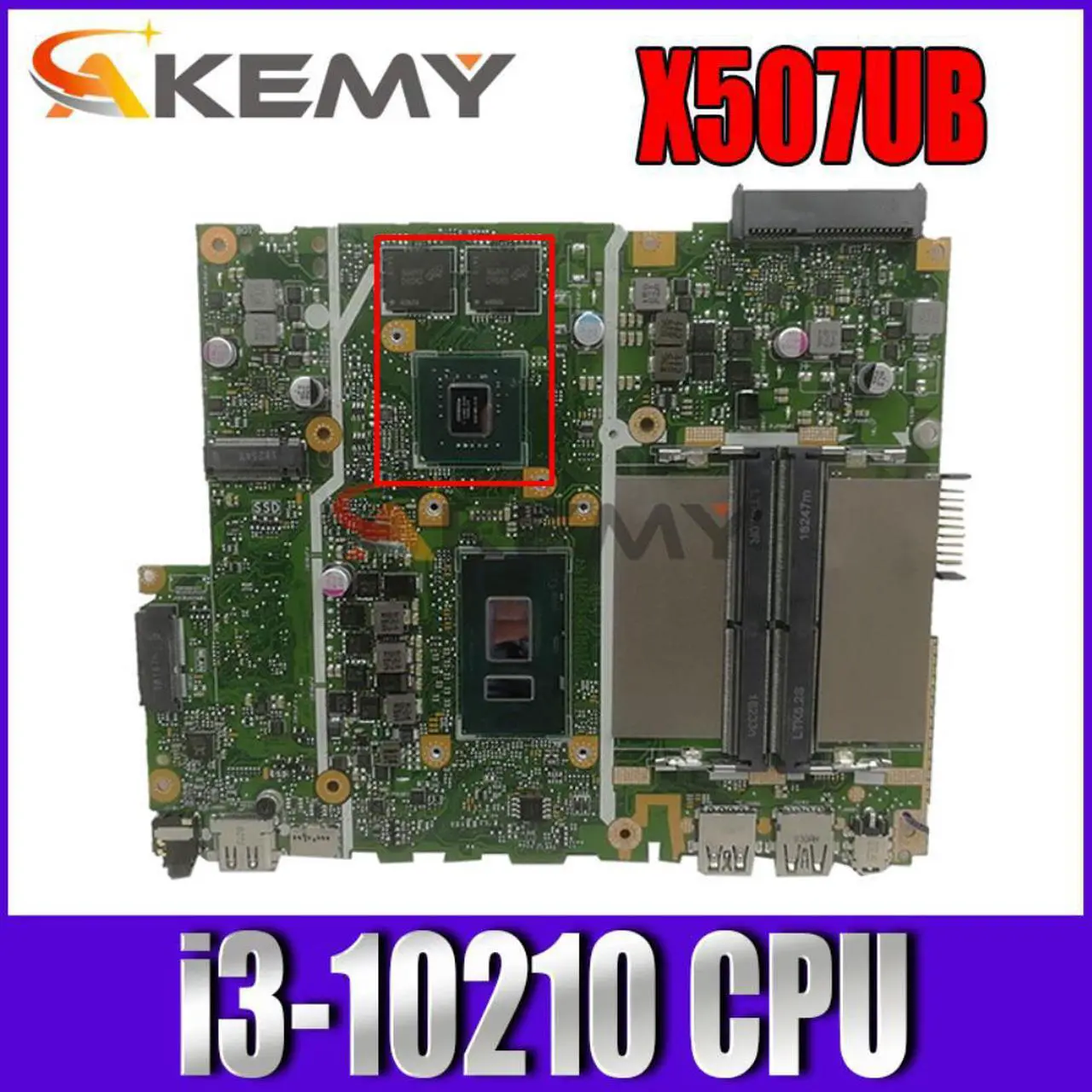 X507UB MAIN BOARD For Asus X507U X507UB X507UBR X507URA Y5000UB Laptop ...