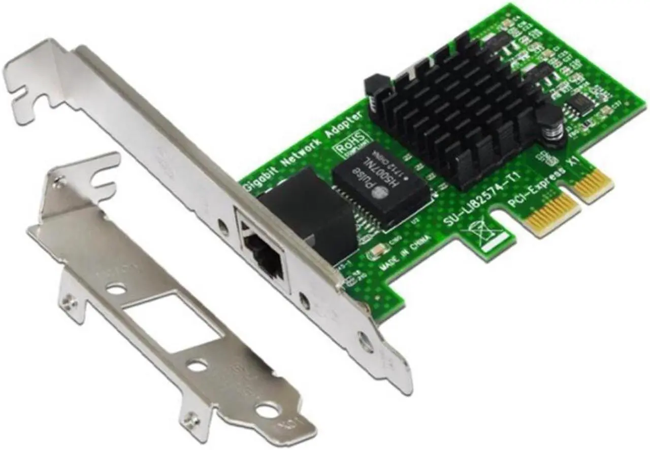 For 82574L Chipset EXPI9301CT Gigabit Ethernet Desktop PCIE X1 Network Adapter 10/100/1000Mbps ...