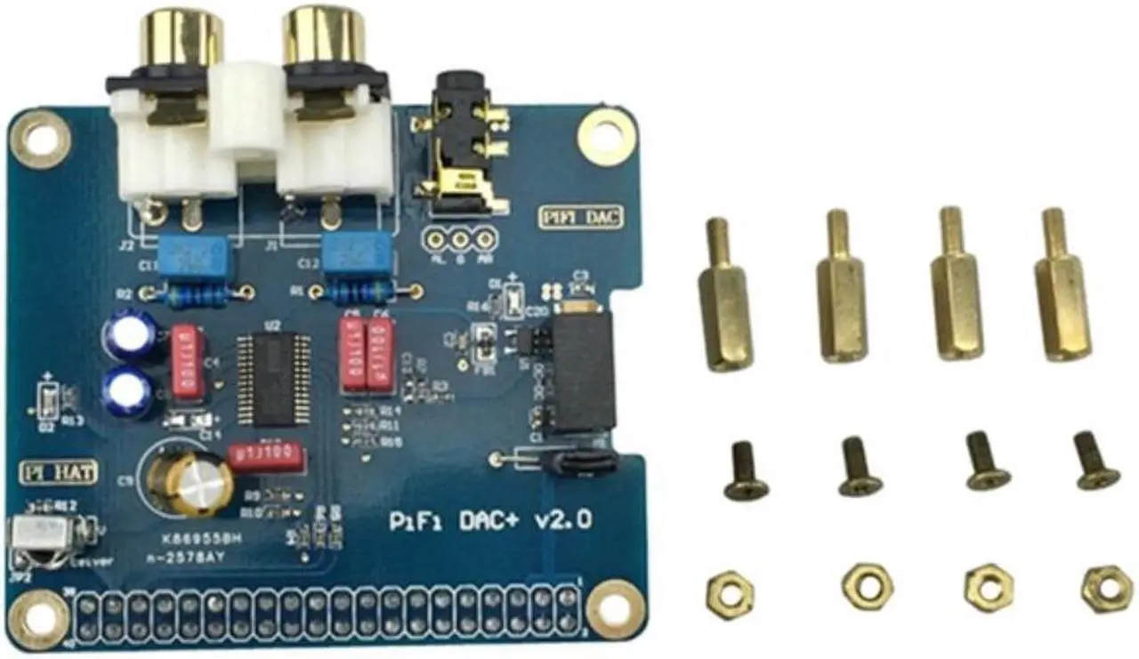 Digital Sound Card I2S Analog Lossless Audio Board HIFI DAC Audio Card ...