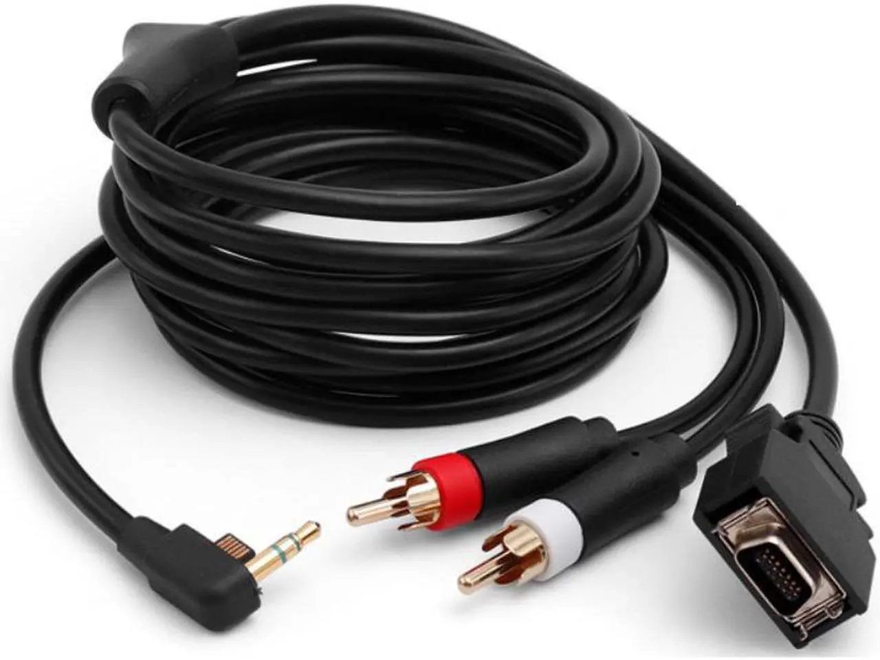 100pcs D terminal cable Audio Video AV cable for PSP2000/3000 black 1 ...