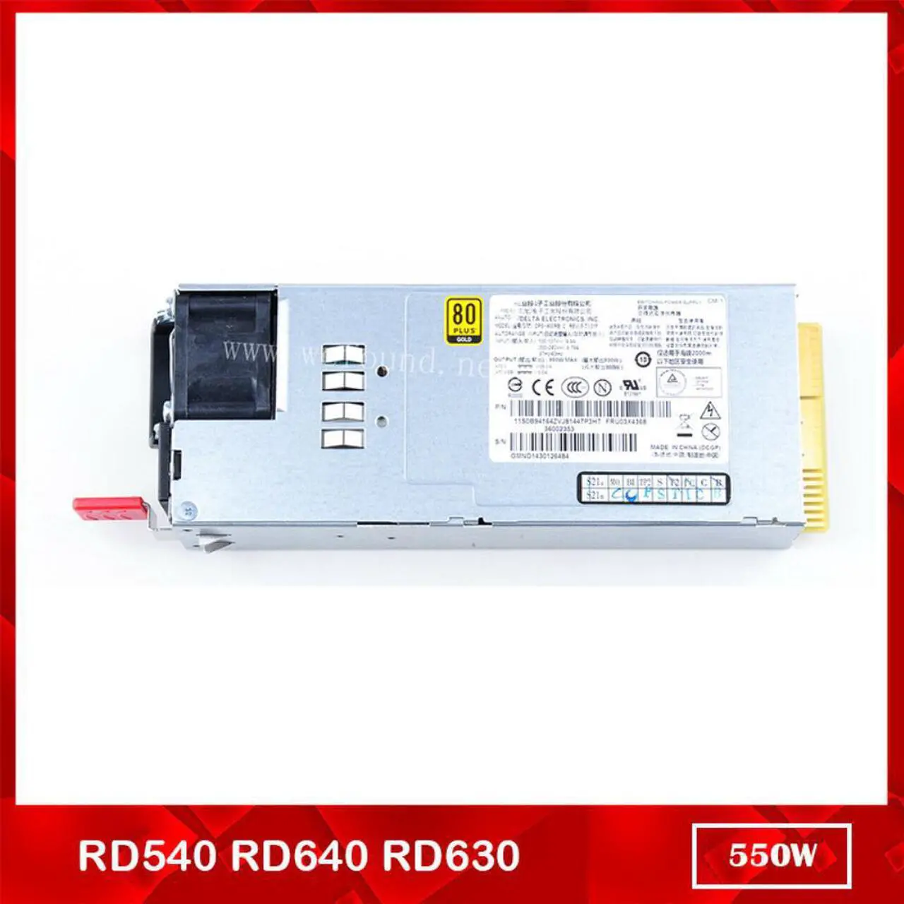 100% Test For Power Supply For Lenovo RD540 RD640 RD630 DPS-550LB D ...