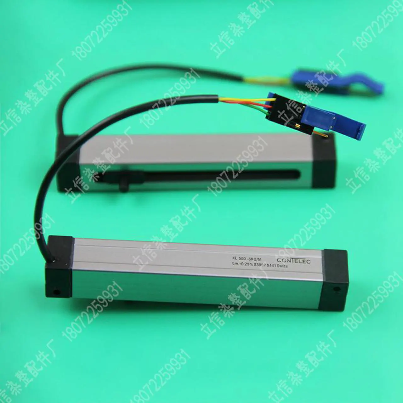 Stroke measuring device CONTELEC KL500-5KOM electronic ruler CED084 ...