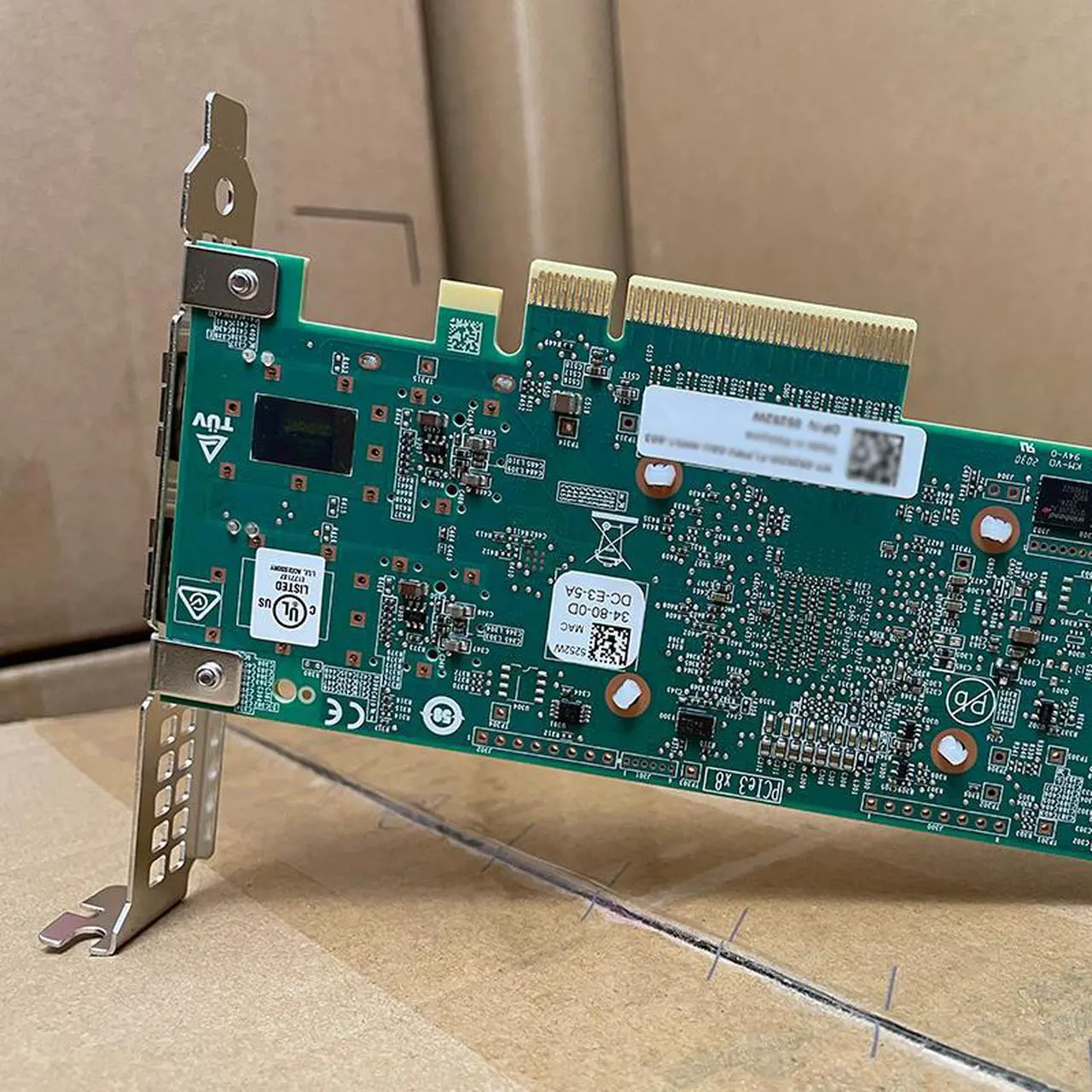 Server disassembly machine QL41112HLCU-DE dual-port Gigabit fiber ...