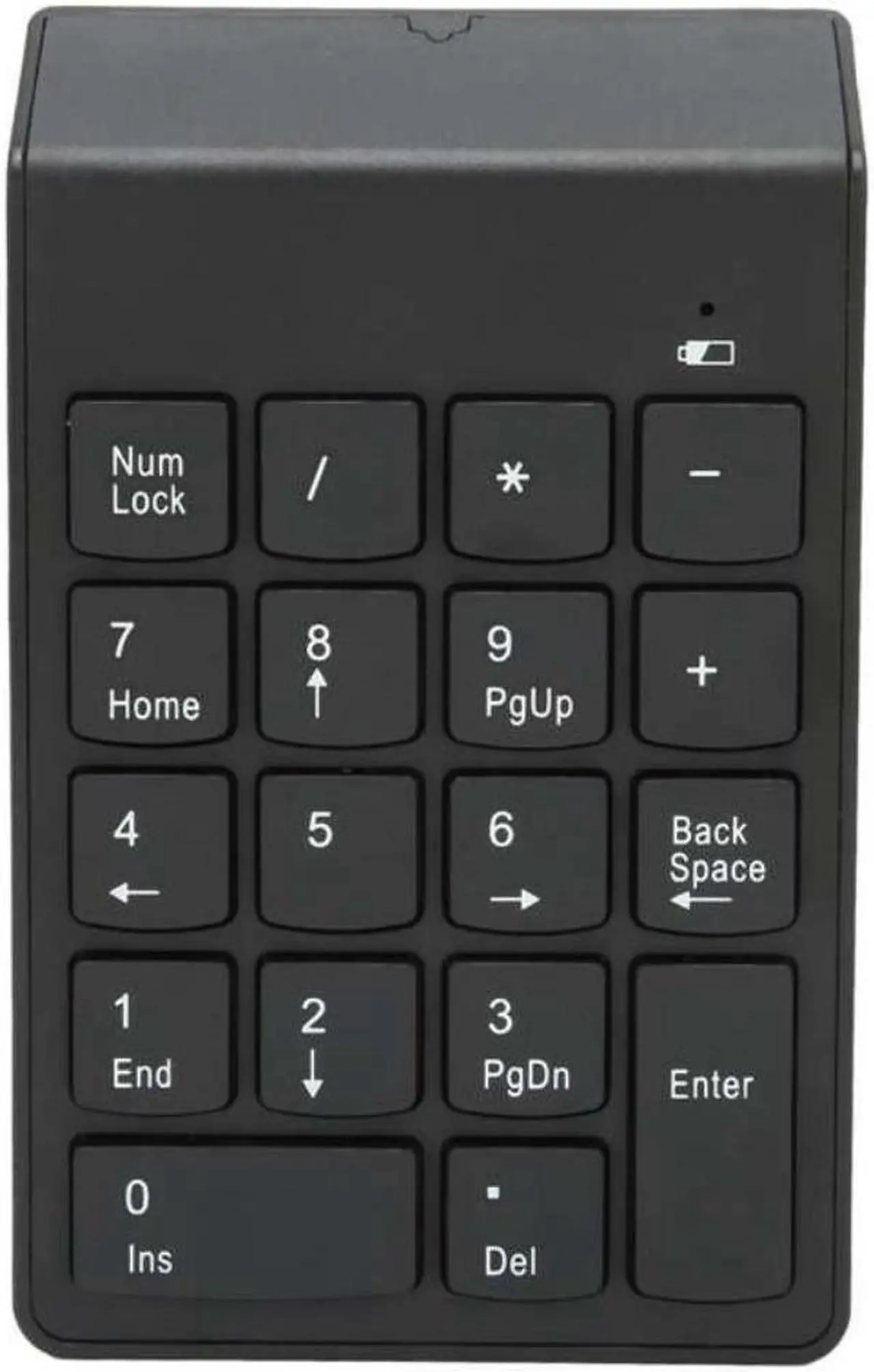 Mini Portable Numeric Keyboard 18 Keys 2.4Ghz Wireless Number Pad ...