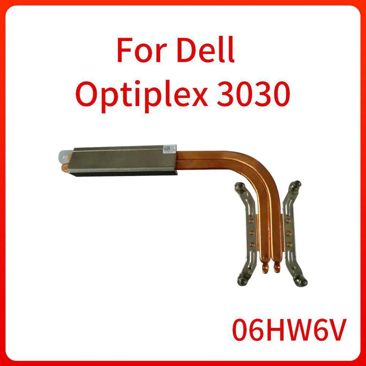 06HW6V Radiator Radiating Copper Tube For DELL Optiplex 3030 All-in-one ...