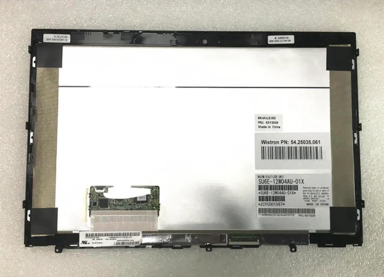 LP125WH2-SLB3 12.5'' Laptop LCD Touch Screen Assembly For Lenovo ...