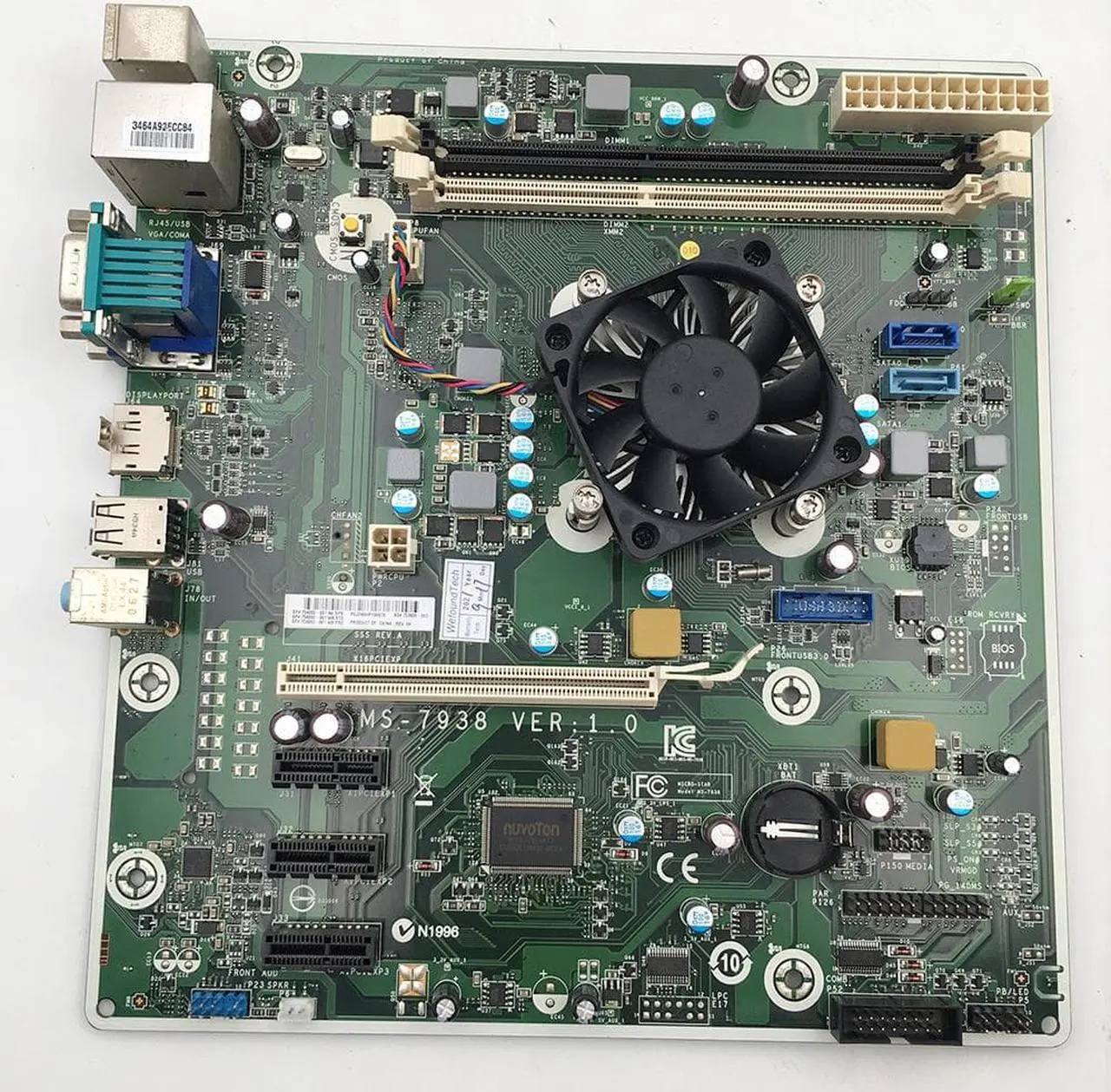 MS-7938 For HP 405 485G2 MT PC Desktop Motherboard 754093-001 753929 ...