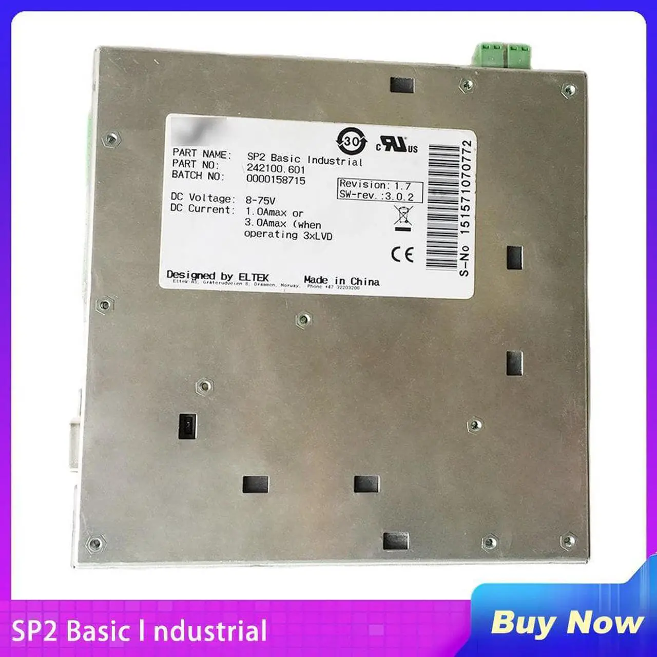 Monitoring Module For ELTEK SP2 Basic l Ndustrial 242100.601 0000158715 ...
