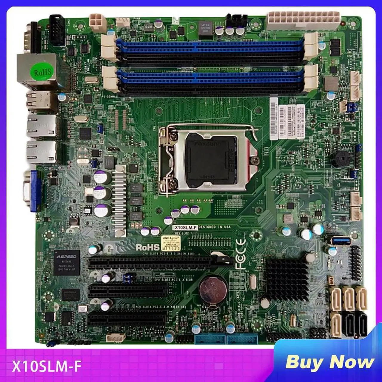 X10SLM-F REV1.02 For Supermicro Server Workstation Motherboard - Newegg.com