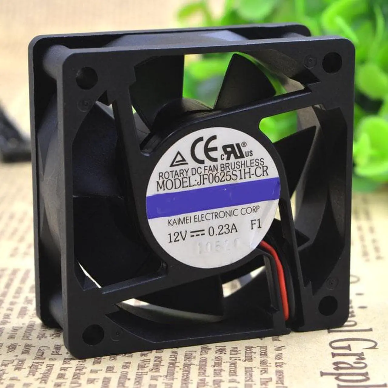 12V 0.23A JF0625S1H-CR 6025 6CM inverter mute fan 2 line - Newegg.com