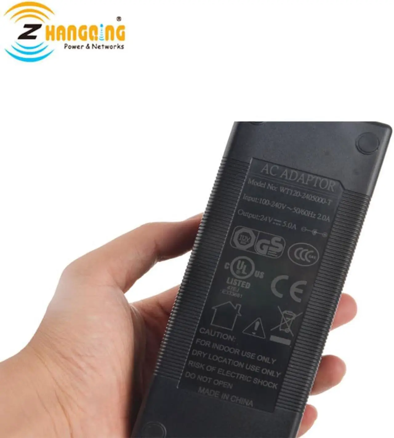 Switching Power Supply 24V 5A Power Adapter UL, GS , CE certification ...