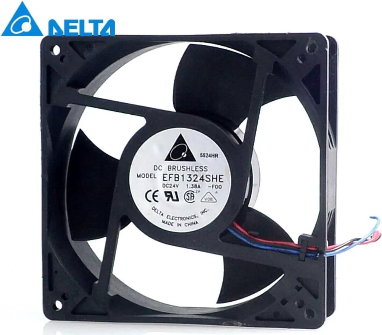 12738 12.7CM 127mm inverter device cooling fan 24V 1.38A EFB1324SHE-FOO ...