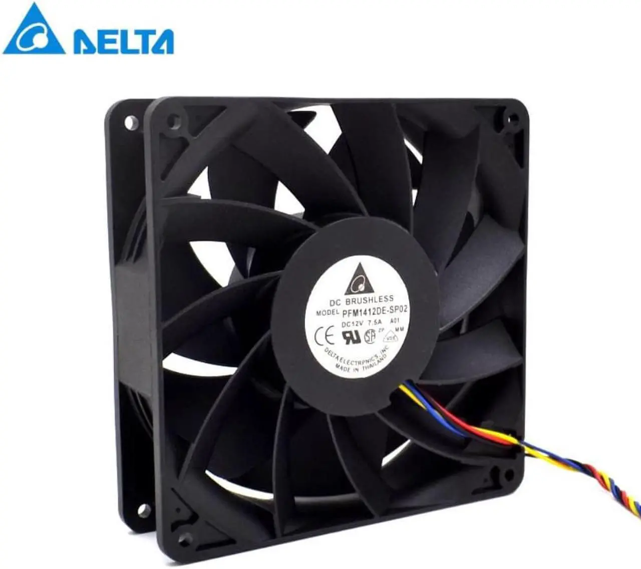 1pcs PFM1412DE-SP02 12V 7.5A 14038 140mm Violence pwm speed control ...