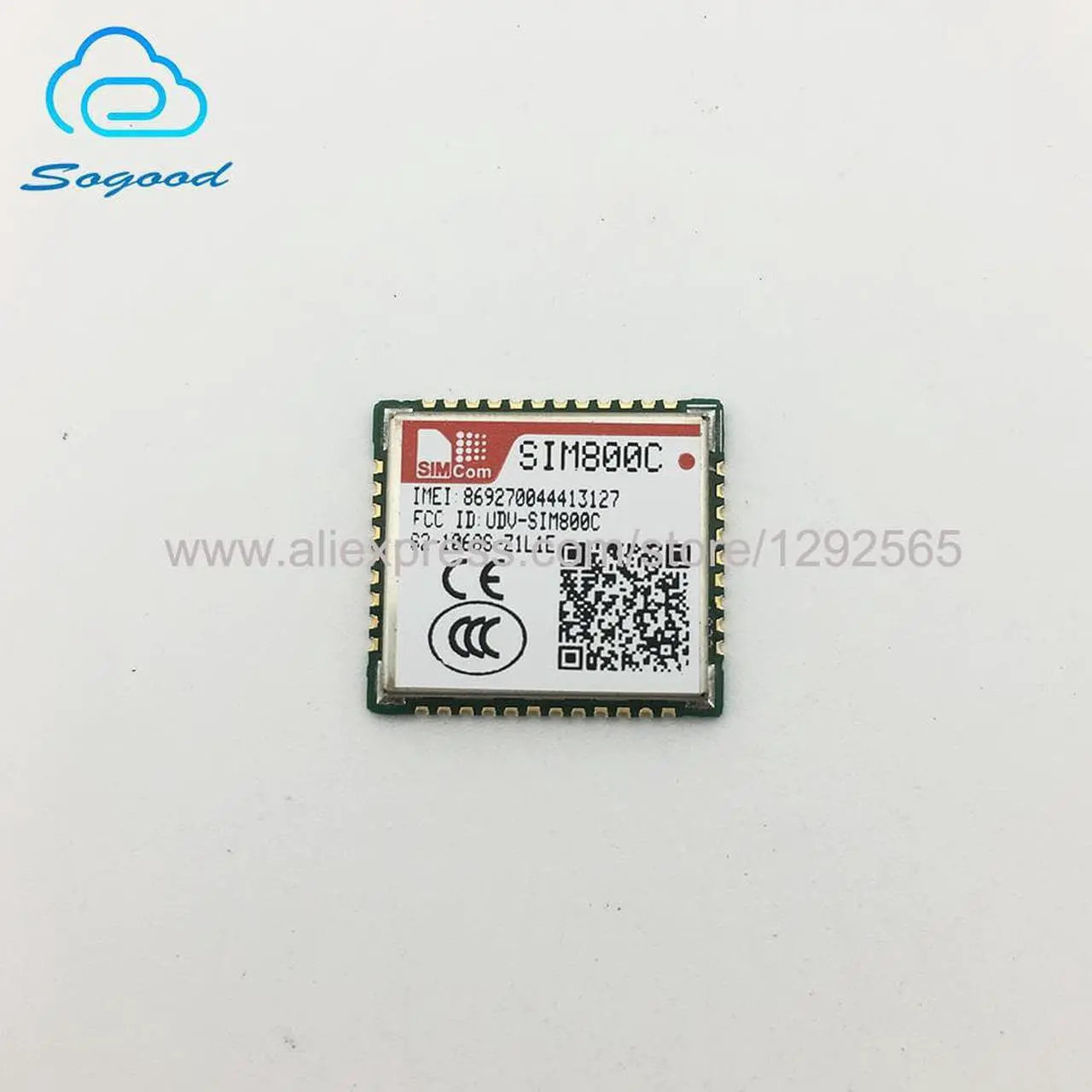 2pcs SIM800C 32M with bluetooth TTS SIMCOM Module Dual-Band GSM / GPRS Module Wireless ...