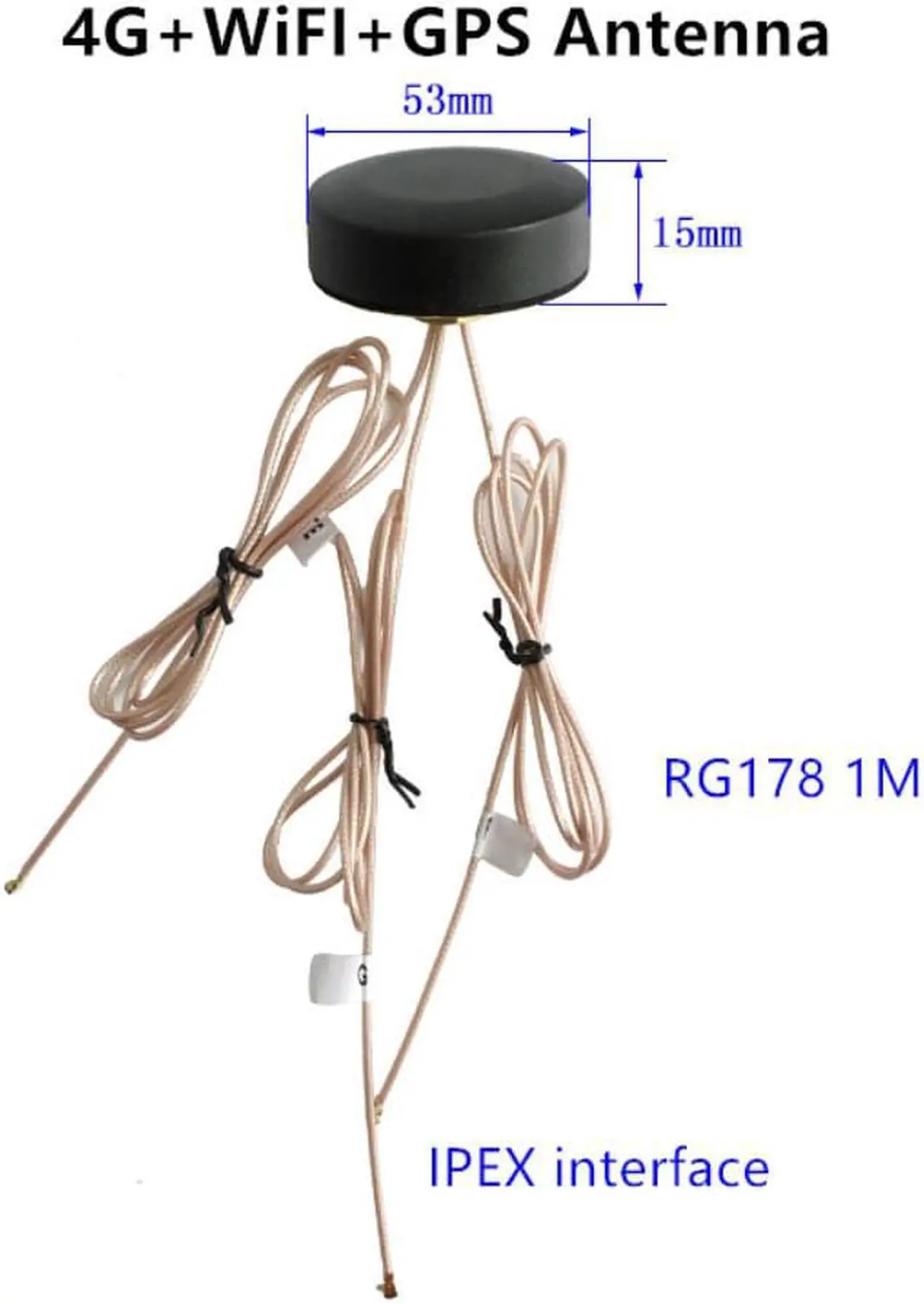 4G wifi GPS three-in-one GSM/LTE/2.4G combined outdoor waterproof high ...