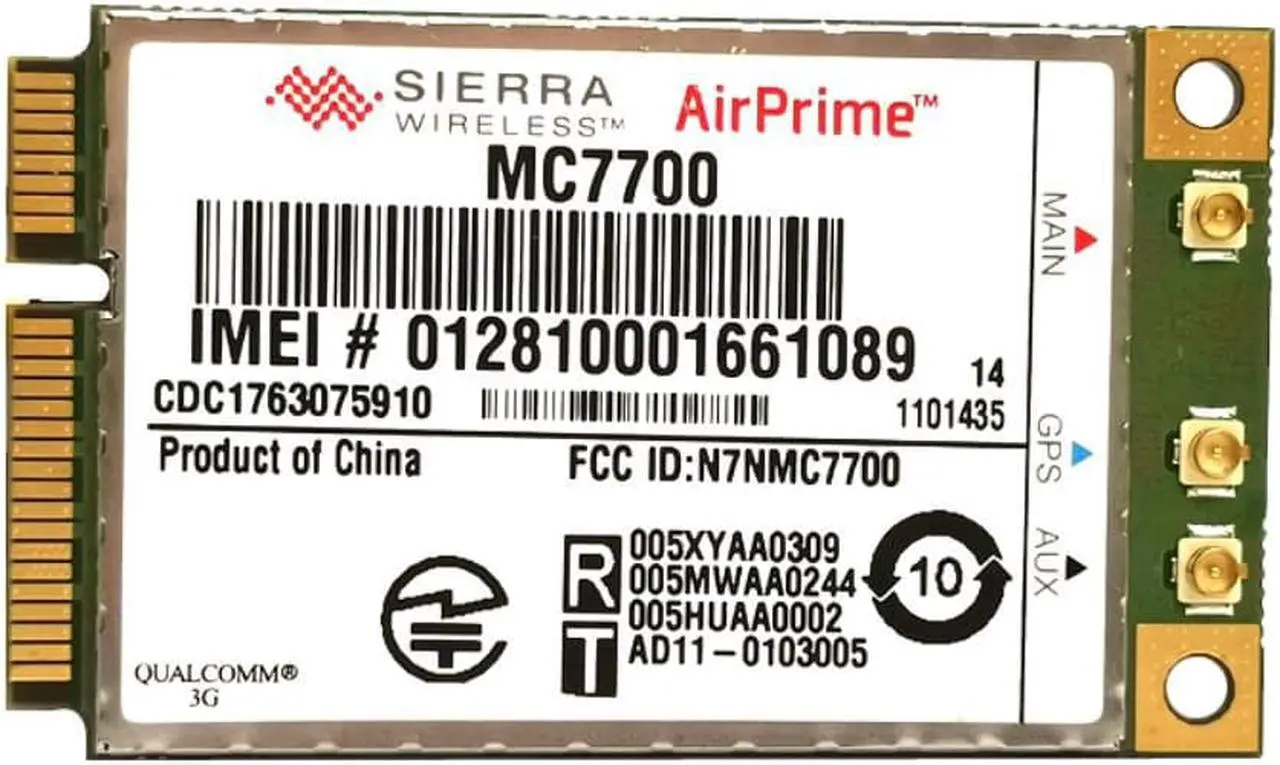 4G module for SIERRA Wireless WWAN MC7700 Mini PCI-E GPS LTE 700/AWS ...