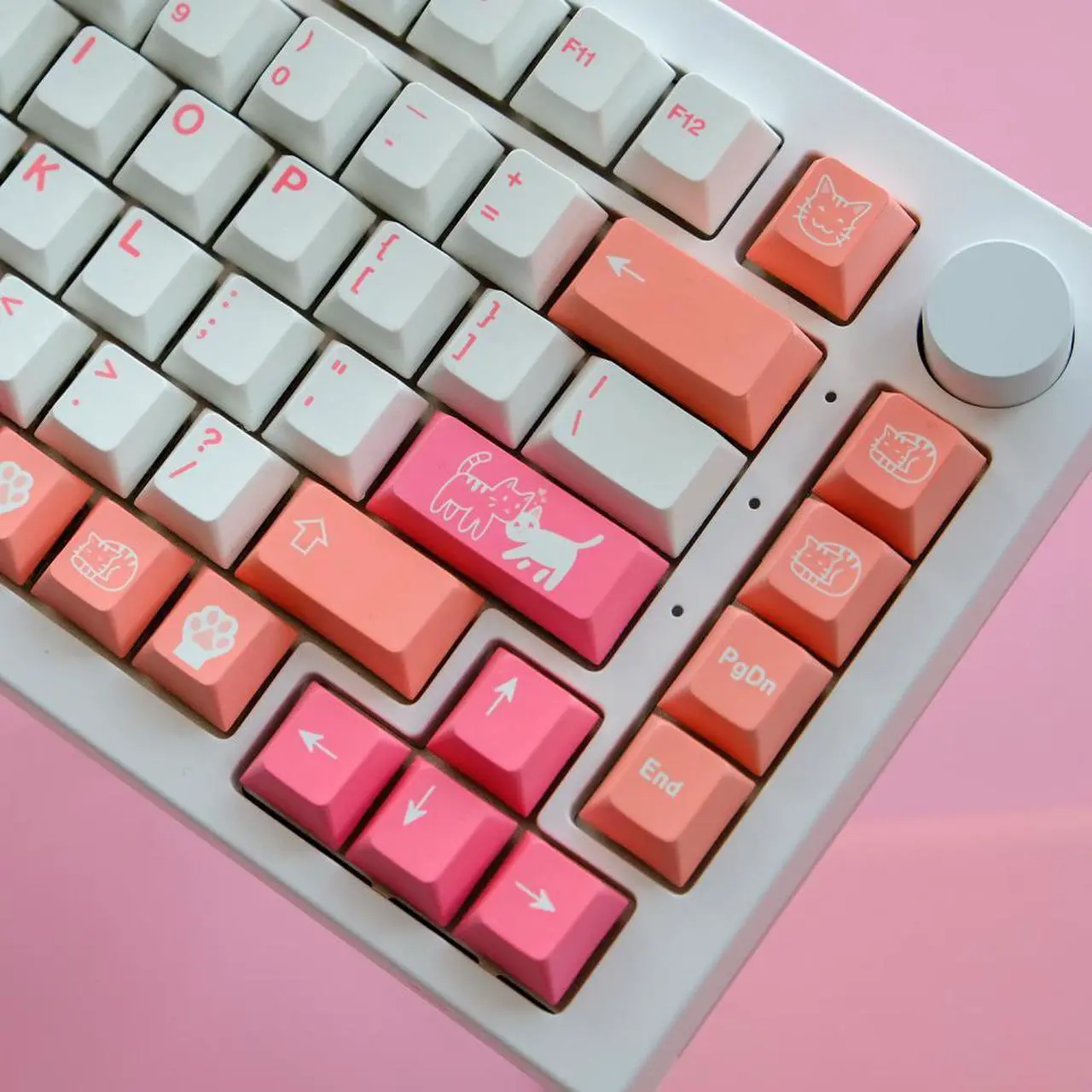 1 Set GMK Orange Boi Keycap Cherry Profile PBT Dye Sublimation For Mx ...