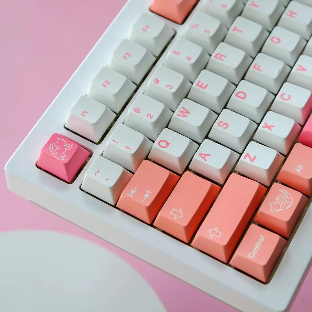 1 Set GMK Orange Boi Keycap Cherry Profile PBT Dye Sublimation For Mx ...