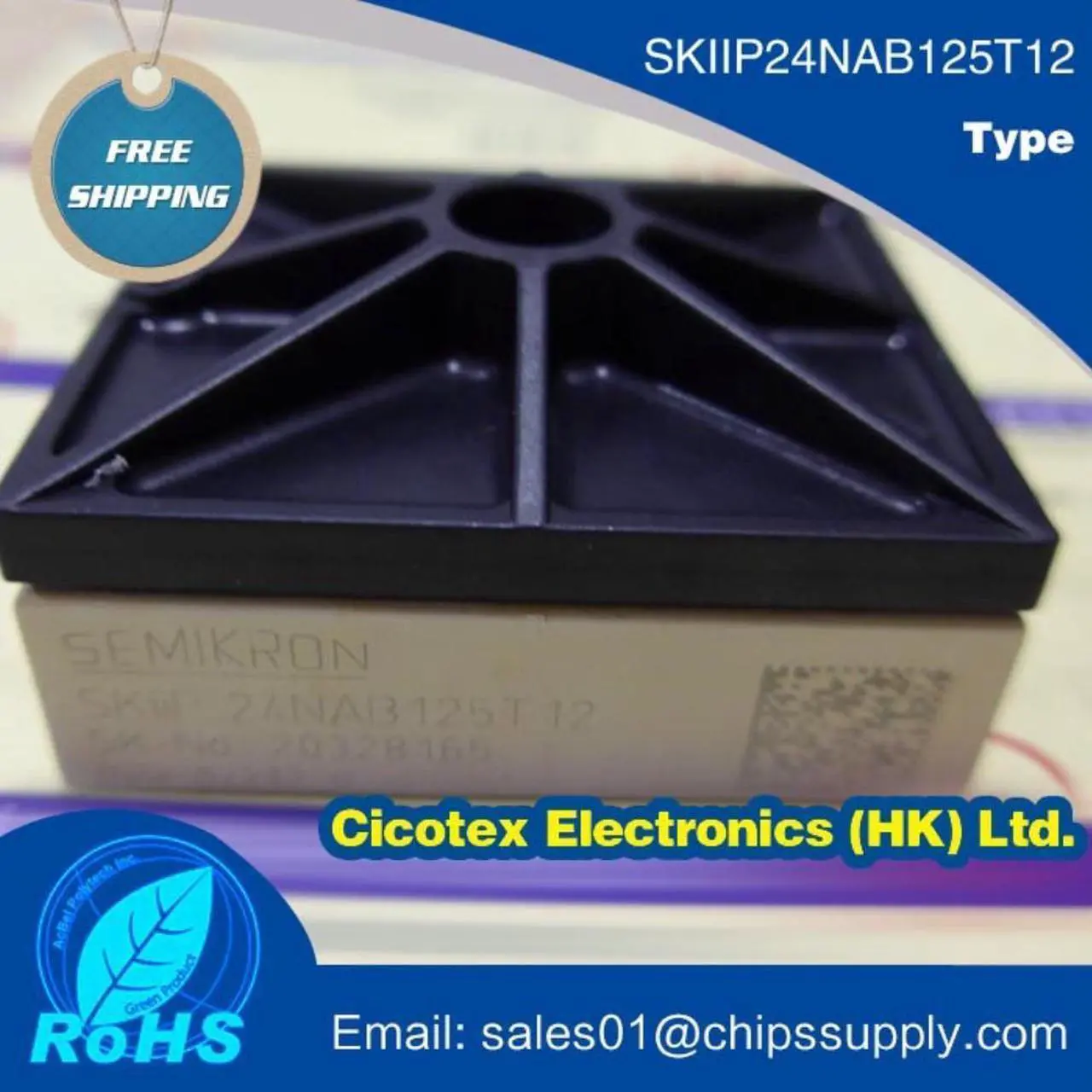 SKIIP24NAB125T12 MODULE IGBT SKIIP 24NAB125T12 3-phase bridge rectifier ...