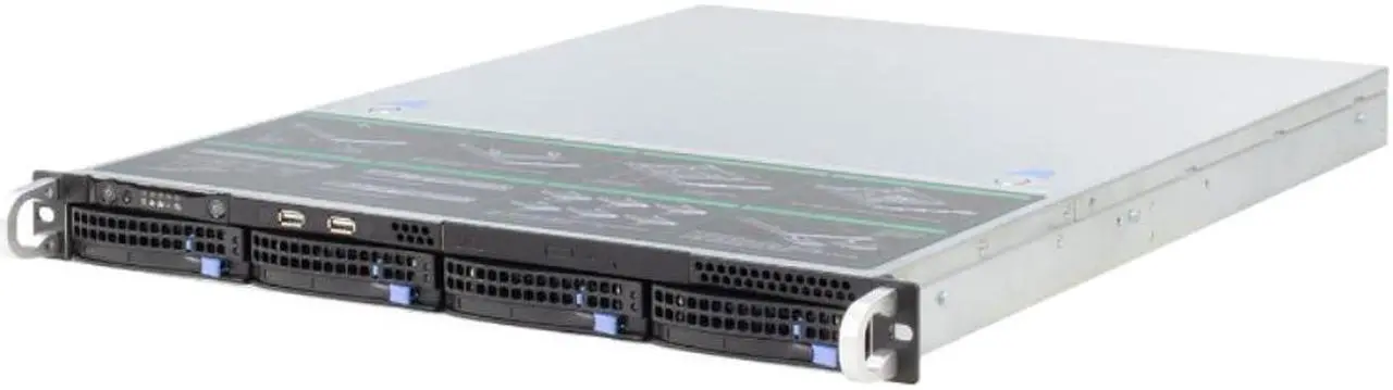 19inch 1U rack-mounted hot-swap chassis S156-4 storage server case hard ...