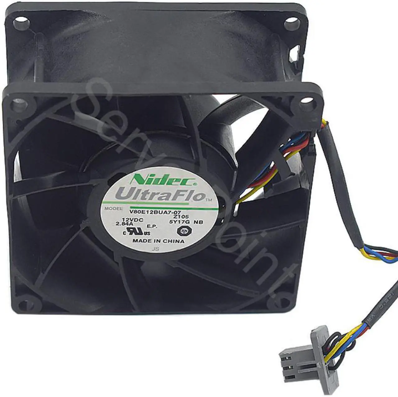 For Nidec 8038 12V 2.84A V80E12BUA7-07 8cm Fan Winds Of Violence 80*80 ...