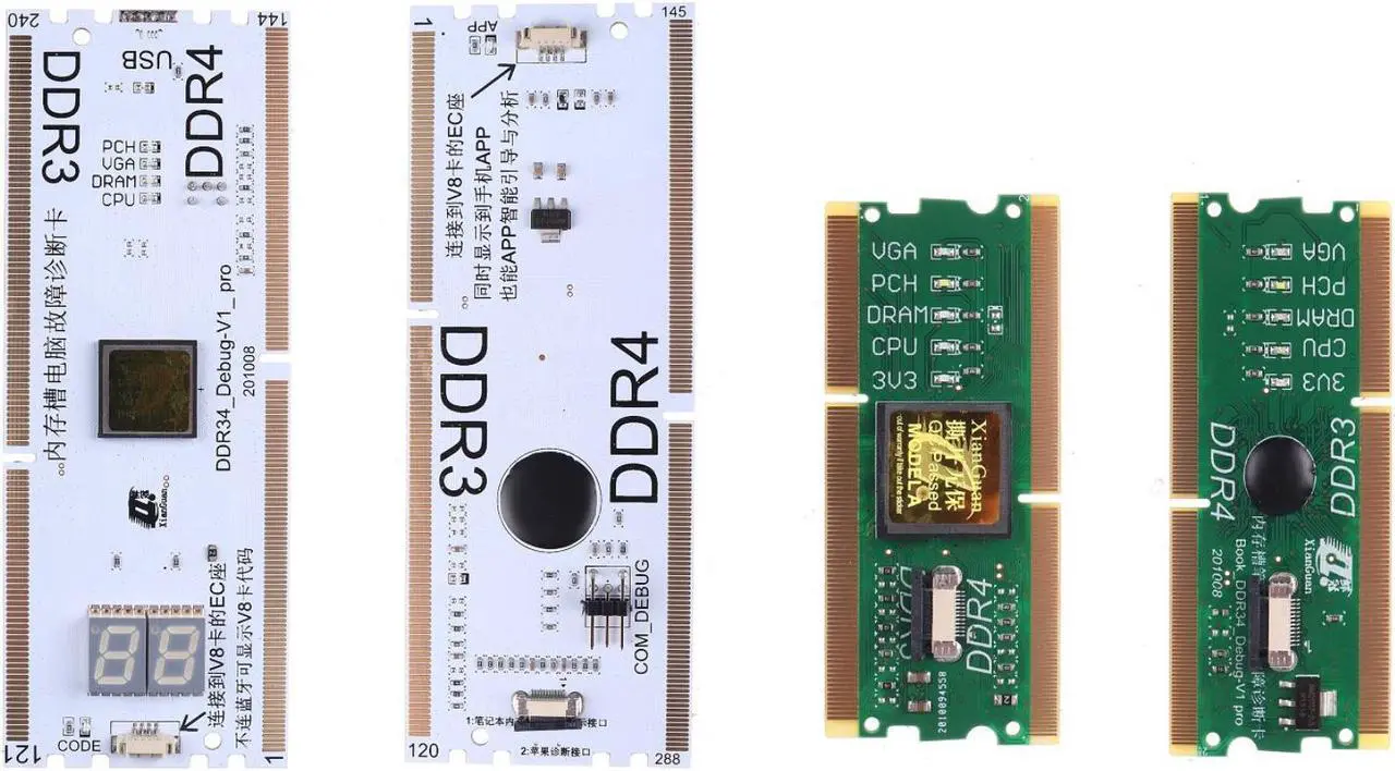 Laptop/Desktop Motherboard Memory Slot DDR3/DDR4 Diagnostic Analyzer ...