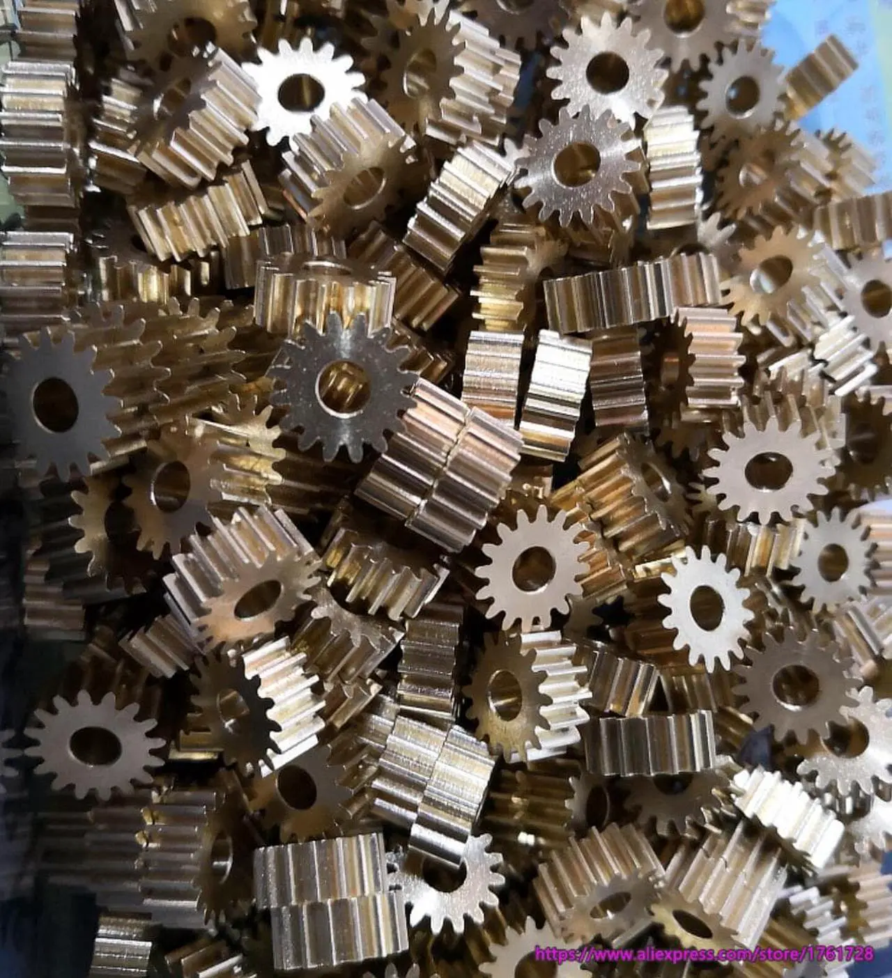 outside diameter 14.4mm 0.8M 16T copper gear for 5mm shaft 0.8modulus ...