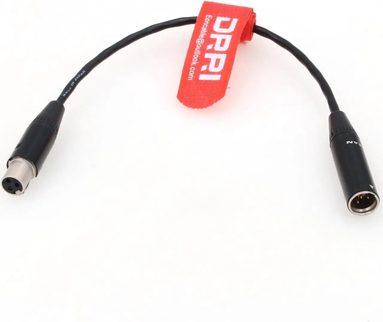 Mini XLR 4Pin TA4M to 3Pin TA3F microphone adapter Cable for AKG ...