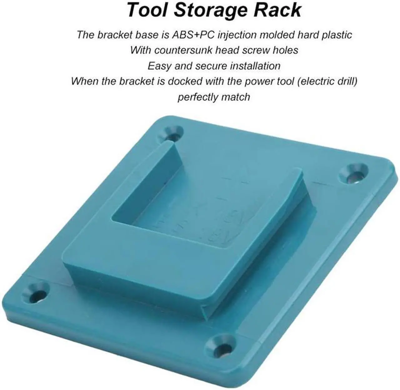 2Pcs Electric Tool Holder Power Machine Storage Rack for Makita 18V ...