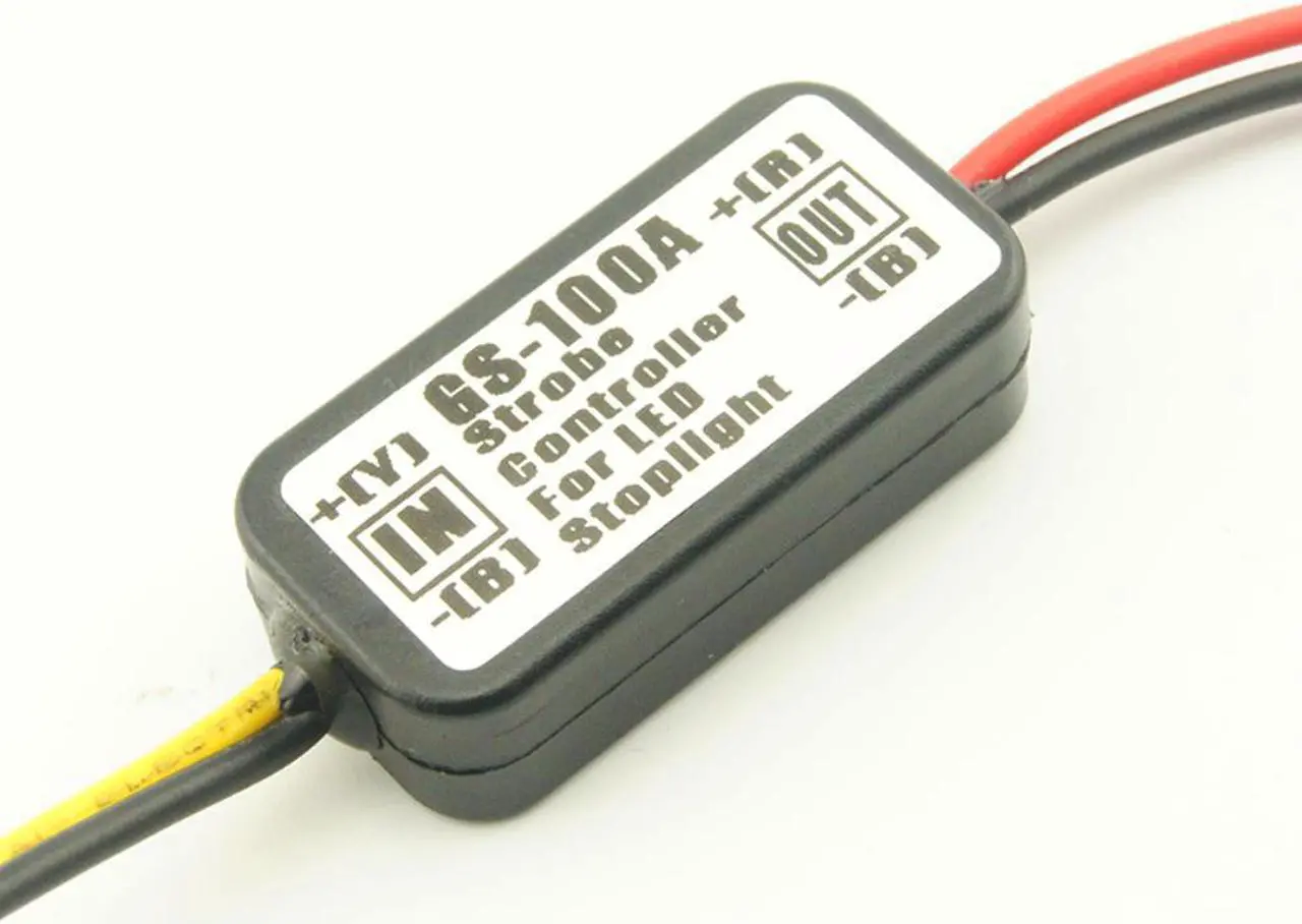 20pcs GS-100A LED Brake Stop Light Strobe Flash Flashing Controller Box ...