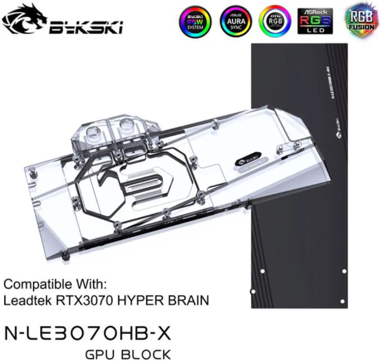 Bykski N-LE3070HB-X GPU BLOCKS Leadtek RTX3070 HYPER BRAIN - Newegg.com